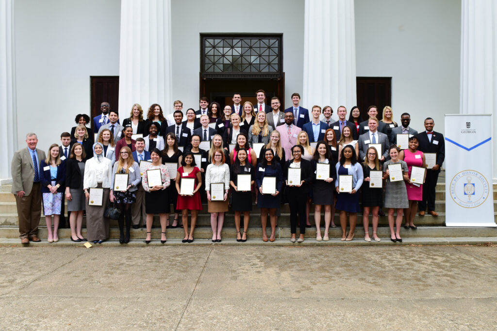 New Member Initiation Ceremony - UGA Blue Key National Honor Society